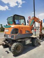 China Backhoe Bucket Type Used Doosan Excavator Swing Speed Generator 8.7 Rpm By YANMAR for sale