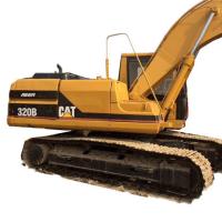 China Earthmoving Machinery Used CAT Excavators 9440mm And Traveling Speed 3.4/5.5km/H for sale