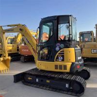 China 5500kg Used Komatsu Excavator 2.2L Displacement 8.5L Coolant for sale