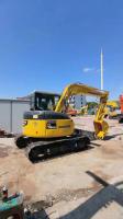 China 78US-6  Used Komatsu Excavator With Traveling Speed 4.5km/H Engine Oil Change Quantity 7.5L for sale