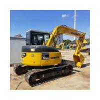 China 78US-6  Used Komatsu Excavator With Traveling Speed 4.5km/H Engine Oil Change Quantity 7.5L for sale
