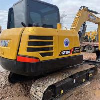 China 60C-9 Used Sany Excavator With 500 Hours Traveling Speed 2.25 - 4.22km/H Reliability for sale