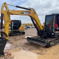 China 60C-9 Used Sany Excavator With 500 Hours Traveling Speed 2.25 - 4.22km/H Reliability for sale