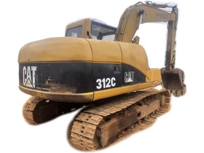 China Second Hand CAT 312C Excavator 2760mm Total Transportation Height for sale