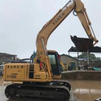 China 12000kg Operating Weight Used Komatsu Excavator With 8800kN Bucket Digging Force for sale