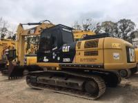 China Second Hand CAT Excavators Travel Speed 5.8km/H Total Transportation Width 2900mm for sale