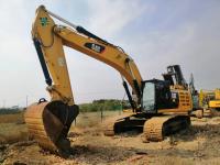 China 2019 Second-Hand CAT Excavators With Total Transportation Length Of 12450mm for sale