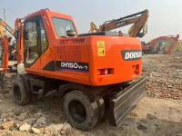 China Used Hydraulic Drive Doosan Wheeled Excavator DH150W-7 For Construction Projects for sale