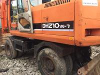 China Hydraulic Crawler Doosan Wheeled Excavator Doosan DH150W-7 For Heavy Duty Work for sale