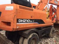 China Hydraulic Crawler Doosan Wheeled Excavator Doosan DH150W-7 For Heavy Duty Work for sale
