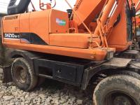 China Hydraulic Crawler Doosan Wheeled Excavator Doosan DH150W-7 For Heavy Duty Work for sale