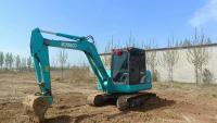 China 2022 Used Kobelco Excavator With 0.22m3 Bucket Capacity For Demanding Projects for sale