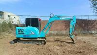 China 2022 Used Kobelco Excavator With 0.22m3 Bucket Capacity For Demanding Projects for sale
