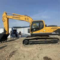 China 5680mm Boom Length Used Hyundai 220-9 Loader With 160L Hydraulic Oil Tank for sale