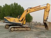 China 22500kg Used Hyundai Excavator With 151.6kN Bucket Digging Force And 35° Climbing Ability for sale