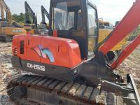 China Hydraulic Mini Used Doosan DH55 Crawler Excavator 5TON Backhoe Model With Big Bucket Capacity for sale