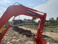 China Hydraulic Mini Used Doosan DH55 Crawler Excavator 5TON Backhoe Model With Big Bucket Capacity for sale