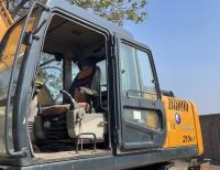 China Pre Owned Hyundai 210W-7 Excavator With 115000W Power And 6060 Mm Digging Radius for sale