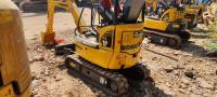 China Komatsu 3D67E-5 Engine Model Water Cooled KOMATSU PC18 Excavator With 0.04m3 Bucket Capacity for sale