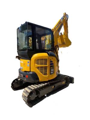 China Komatsu PC30 Crawler Excavator 0.2m3 Bucket Capacity 5360mm Radius Reach For Heavy Duty Tasks for sale