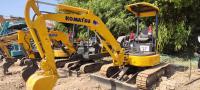 China Operating Efficiency 29.9kN Komatsu 35mr-2 3.5Ton Excavator With 0.11m3 Bucket Capacity for sale