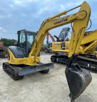 China KOMATSU 55MR-2 Excavator With 3020mm Vertical Depth 28500W Engine Power 5500kg Weight for sale