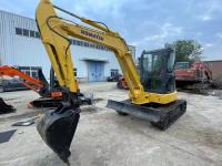 China 5500kg KOMATSU 55MR-2 28500W Crawler Excavator With 2550mm Full Height for sale