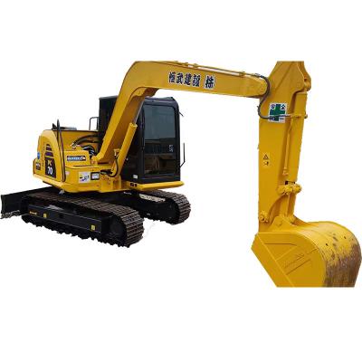 China Komatsu 70-8 7ton Excavator With 38.2kN Stick Force 56.4kN Traction Backhoe Bucket for sale