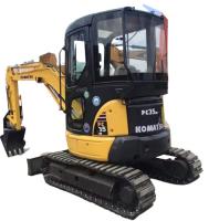 China Komatsu PC35 Excavator With 3D88E-5 Engine 21.7KW Power 0.11m3 Bucket Capacity for sale
