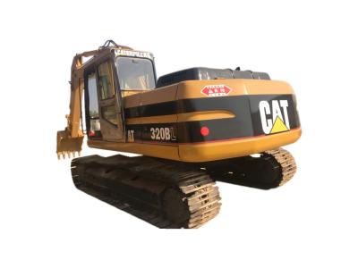China CAT 320B Excavator With 0.92m3 Bucket Capacity 19400KG Operating Weight / 99.9KW Power for sale