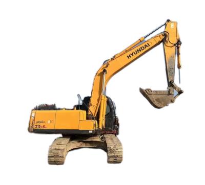 China Hyundai R215 Used Excavator 125KW Power 0.92m3 Bucket Capacity 9730mm Digging Height for sale