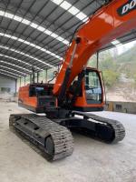 China 22-Ton Doosan Excavator With Hydraulic Drive 11RPM Rotation Speed And 136.2kN Bucket Digging Force for sale