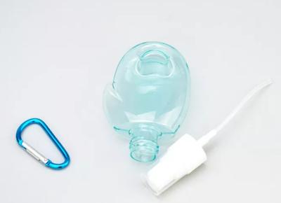 China Custum PETG Empty Refillable Travel Kit Bottles With Flip Cap for sale