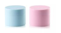 China 20g 30g 50g Pp Cosmetic Double Walled  Plastic Jars With Lids for sale