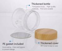 China Round Pet Plastic Jars With Lids Food Grade 6 Oz 8 Oz 8 Oz for sale