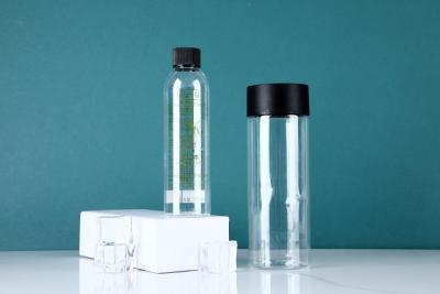 China Plastic water drinking bottle , juice beverage bottle ,milk tea bottle ,round shape plastic soft drinks bottle for sale