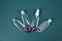 China PET transparent travel kit spray bottle With Keychain,Cheap Price Beauty Kit Pet Cosmetic Bottle Set Travel Kits for sale