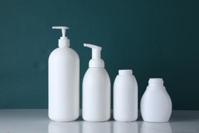 China White colour shampoo bottle/hand wash bottles pump/empty bottles plastic spray bottles plastic bottle with pump for sale