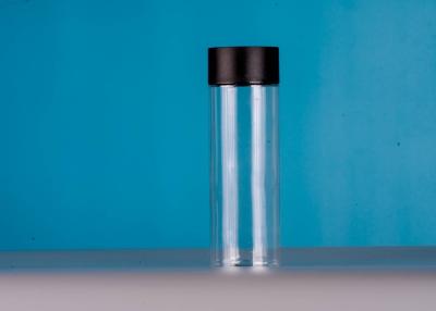 China 360Ml Empty Plastic Juice Bottles with Lids –  Cylinder Drink Containers - Great for Storing Homemade Juices, Water for sale