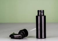 China 60ML Travel Kit Bottle, Black Portable Plastic Multipurpose Cosmetic Toiletries Travel Refillable Sprayer Bottles for sale