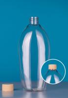 China 500Ml Empty Plastic Juice Liquor Bottles with Lids –   Drink Containers - Great for Storing Homemade Juices, Water for sale