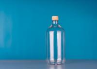 China 1000 ML Wholesale Food Grade Empty Juice Beverage Milk Plastic Bottle Food Storage Jar Customized for sale
