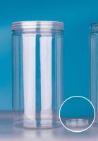China 1300 ML Wholesale Food Grade Empty Juice Beverage Milk Plastic Bottle Food Storage Jar Customized for sale
