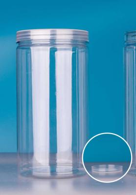 China 1300 ML Wholesale Food Grade Empty Juice Beverage Milk Plastic Bottle Food Storage Jar Customized for sale