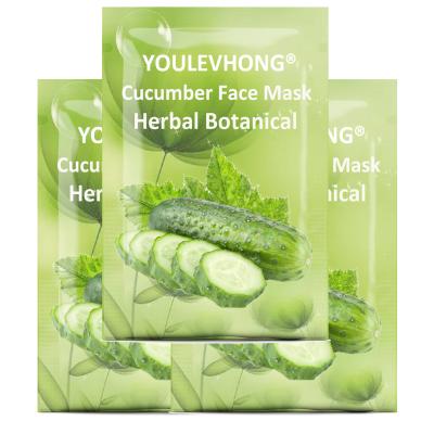 China Hydrating Cucumber Extract Bubble Face Mask with Aloe Vera / Hyaluronic Acid for All Skin Types for sale