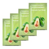 China Soft And Smooth Moisturizing Avocado Sheet Mask for Unisex Skin Nourishing for sale