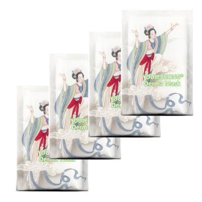 China YOULEVHONG Youthful Glow Paraben Free Face derma mask 10 Sheets - All Skin Types Suitable for sale