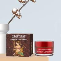 China Refreshing Lightweight  YOULEVHONG Cucumber Cream Hydrating and Soothing Moisturizer for Face and Neck for sale
