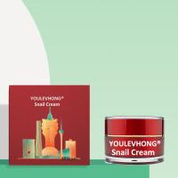 China Makeup Brand  Snail Cream Lightweight Moisturizer For All Ages Anti Aging And Brightening Facial Cream for sale