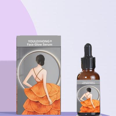 China Vitamin C YOULEVHONG Face Glow Serum Reducing Dark Spots And Hydrating Skin Fragrance Free Brightening Formula for sale